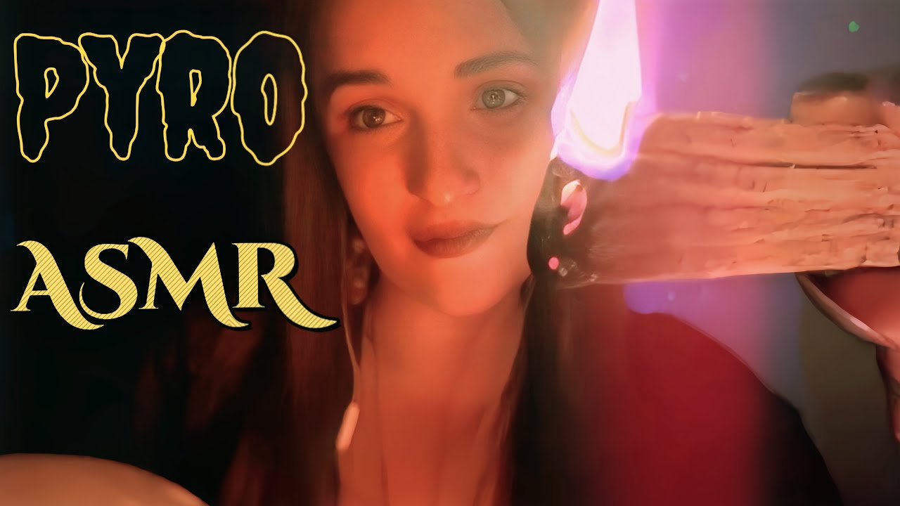 ASMR Fire Triggers: Match Lighting, Candle Burning, & Crackling Sounds ...