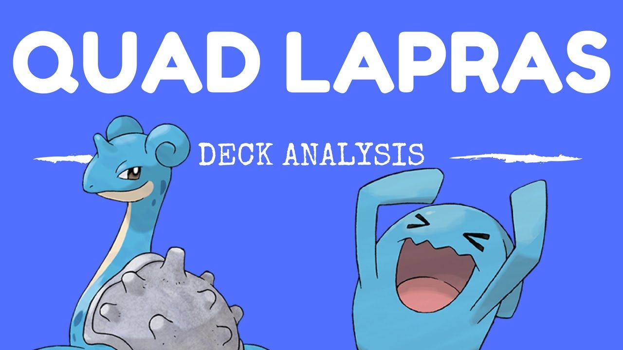 Quad Lapras Deck Analysis and Battles (Pokemon TCG) - YouTube
