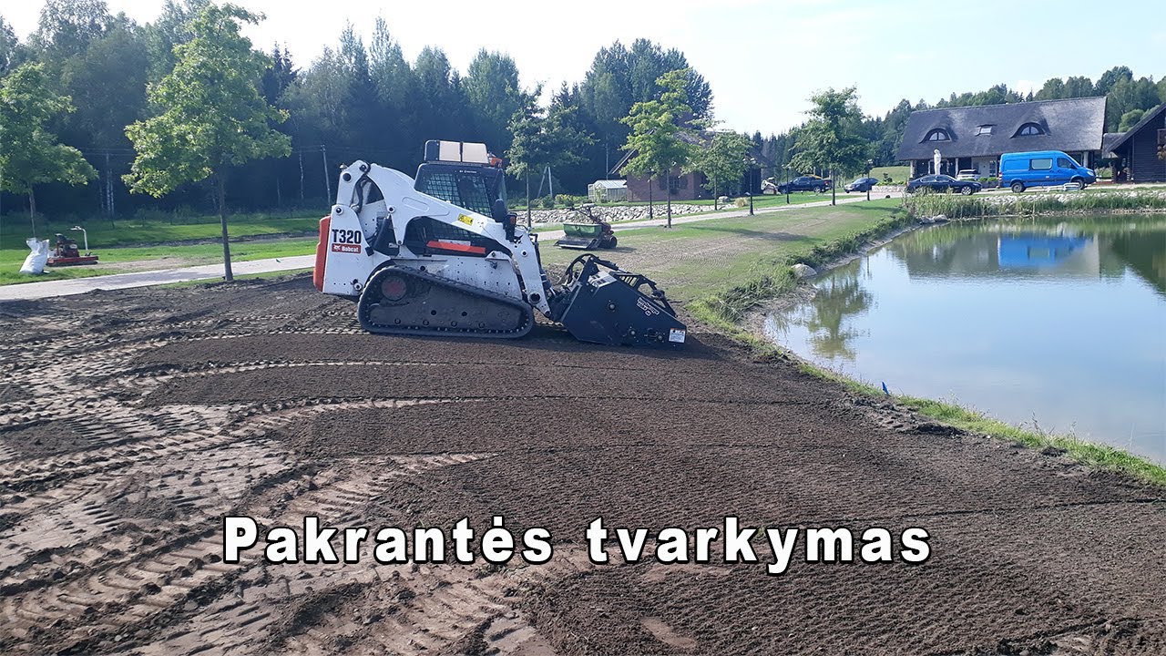 Pakrančių šlaitų tvarkymas tvirtinimas apželdinimas sklypų valymas ...