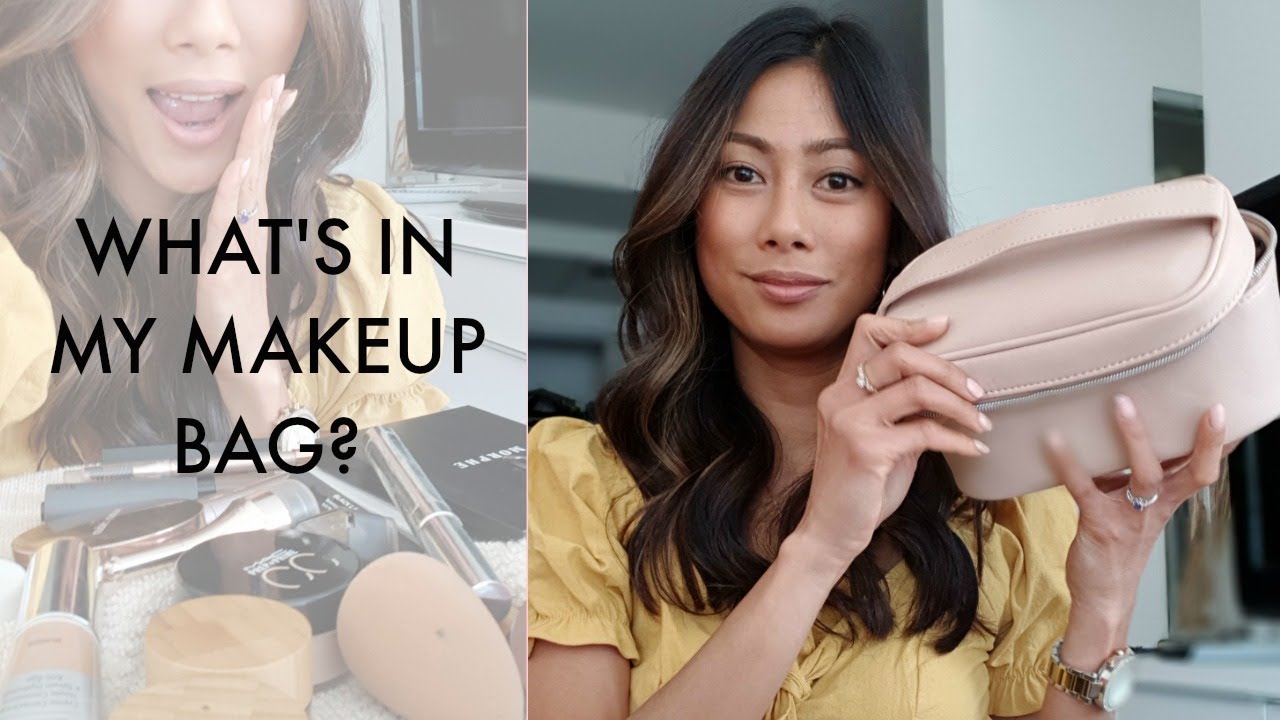 What's in my makeup bag?! All-natural or conventional makeup? - YouTube