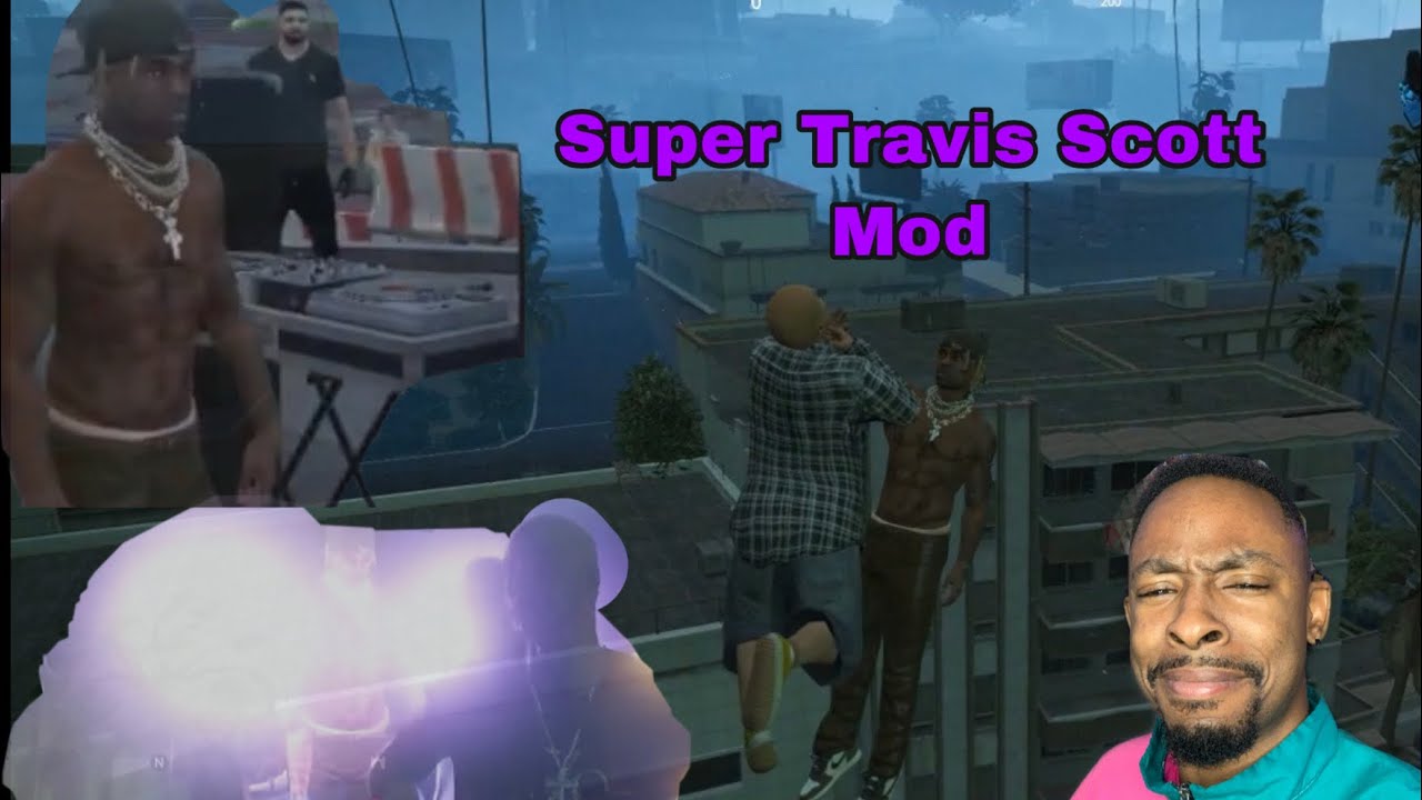 Went CRAZY with Travis Scott Mod! ||GTAV - YouTube