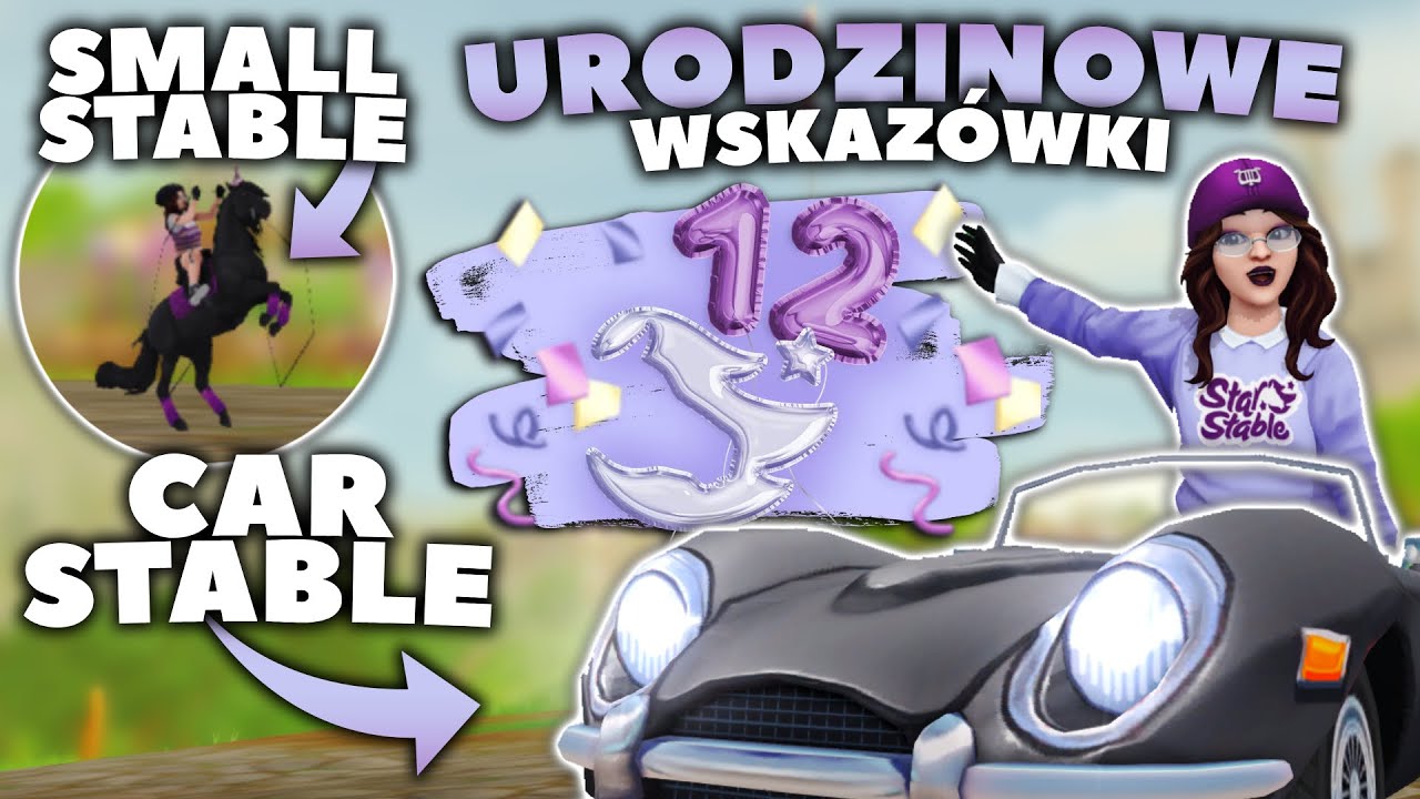 WSZYSTKIE WSKAZÓWKI! 🎂 SMALL i CAR STABLE! 🚗🎉 *12 URODZINY SSO ...