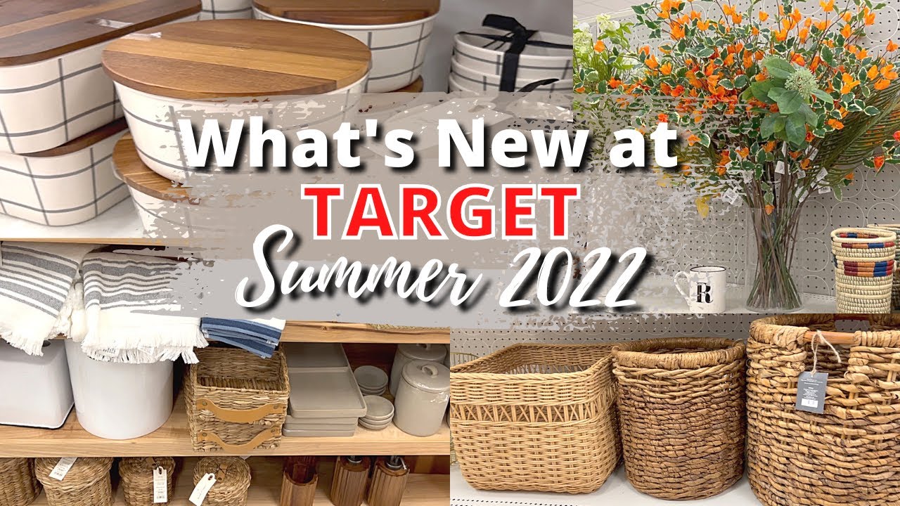 TARGET SHOP WITH ME 2022 | NEW HOME DECOR INSPIRATION FOR SUMMER 2022 ...