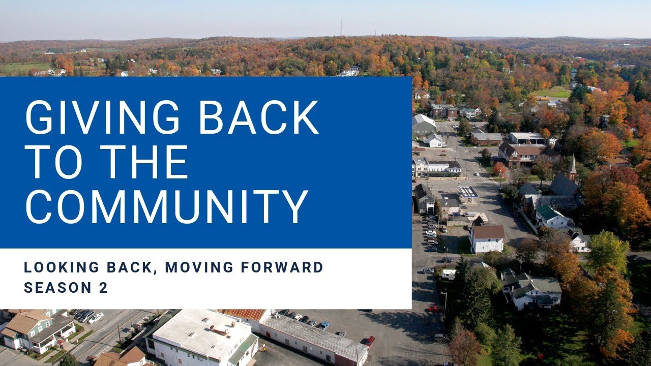 Looking Back, Moving Forward: Giving Back to the Community - YouTube