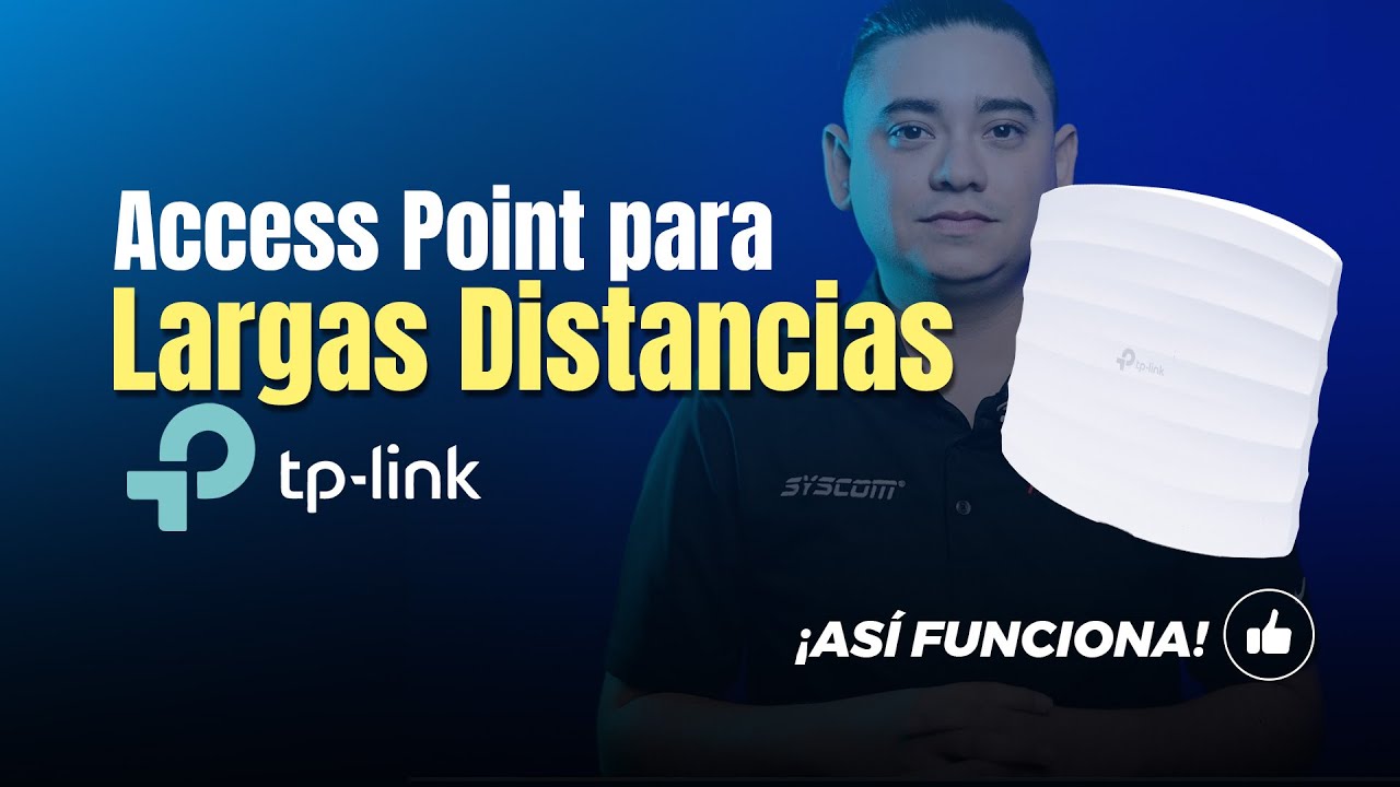 Access Point para Largas Distancias con TPLINK - YouTube
