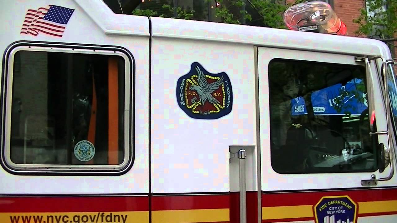 FDNY - Engine 16 At EMS Box 0686 - 4/12/12 - YouTube
