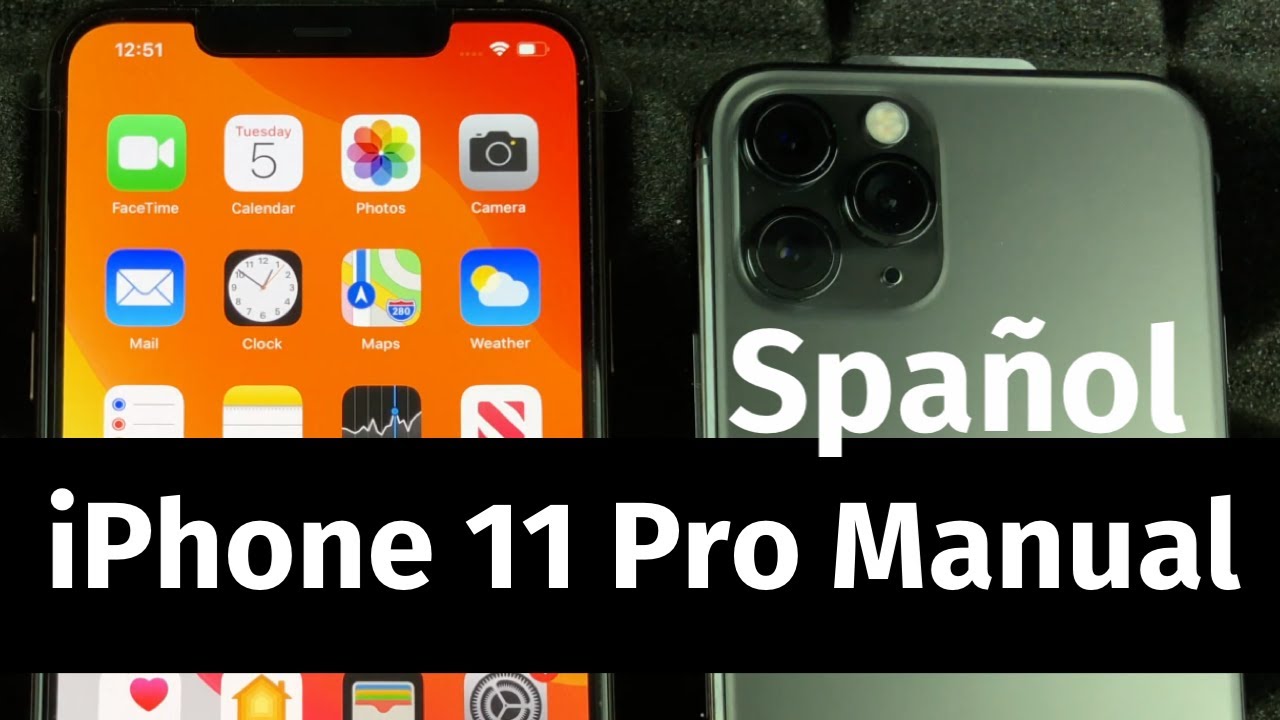 Manual de iPhone 11 Pro, cómo utilizar iPhone 11 Pro - YouTube