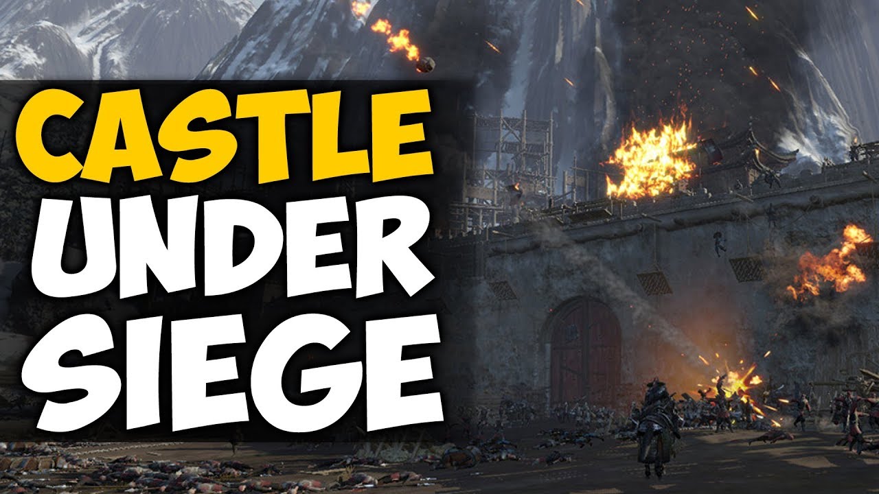 CASTLE UNDER SIEGE! Conquerors Blade - Siege Gameplay - YouTube