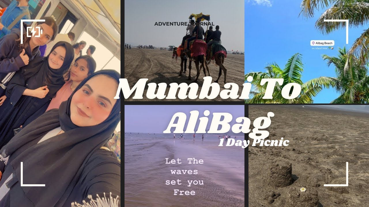 Mumbai To Alibag | Ferry Experience | Budget Trip| One Day Picnic ...