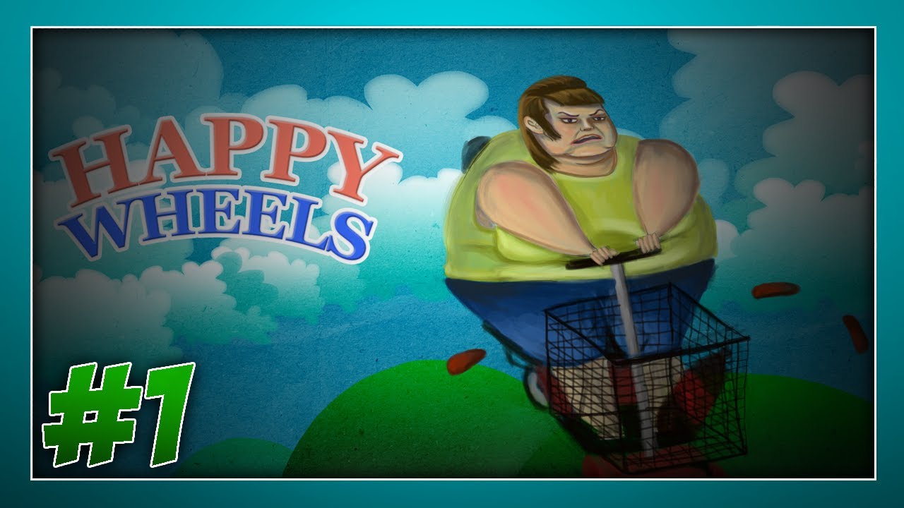 HAPPY WHEELS | Ep.1 | Fat Man Rapist D: - YouTube