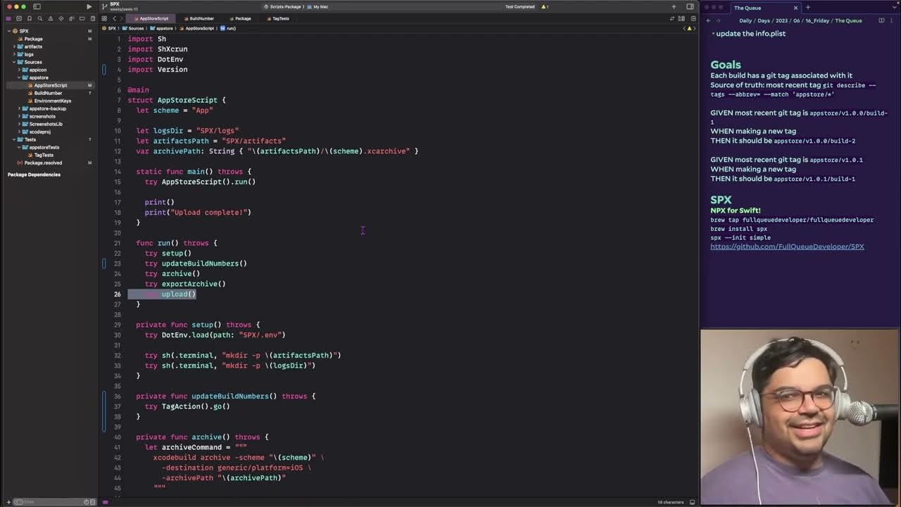 Git tag as source of truth for versioning iOS deployment scripting - chill Friday vibes S3E11pt2 ...