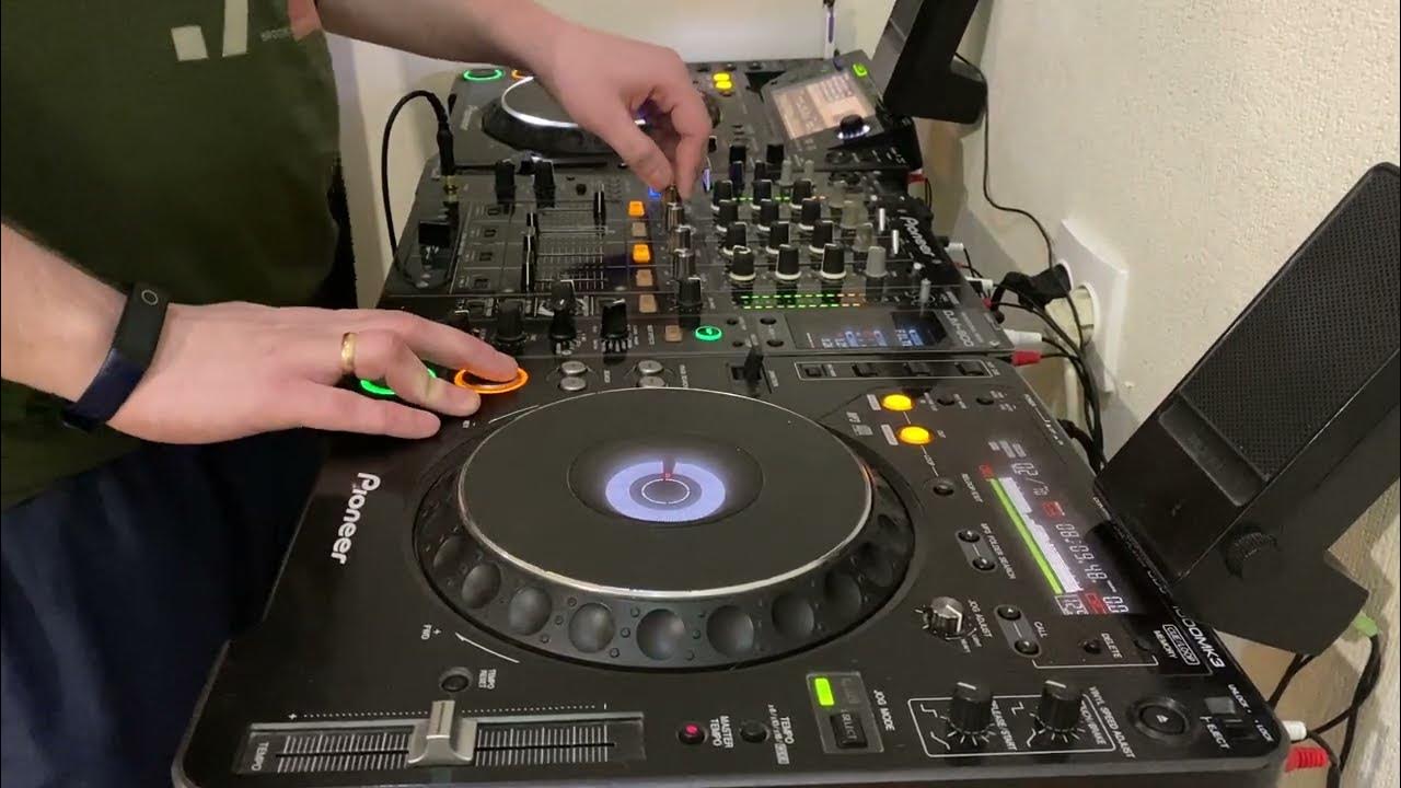 Тренировка сведение Techno CDJ-2000 + DJM-800 + CDJ-1000mk3 - YouTube