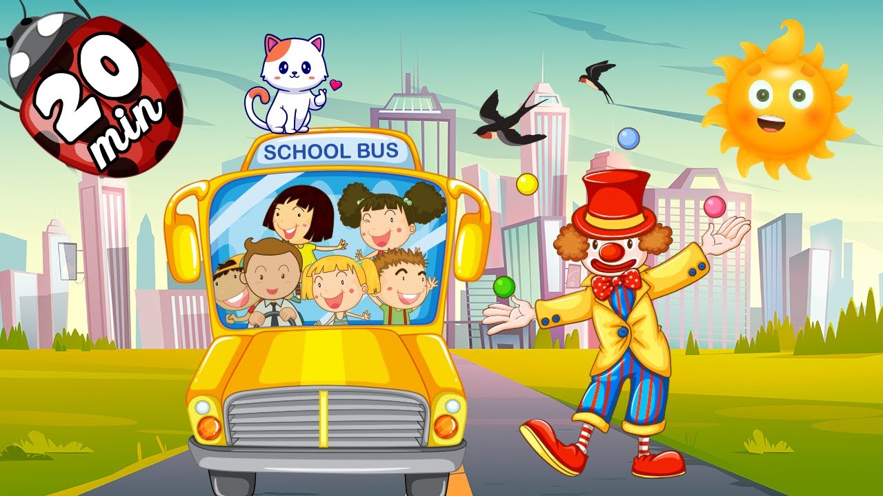Phonics Song for Toddlers - ABC Song - Wheels On The Bus - Learn Wild ...