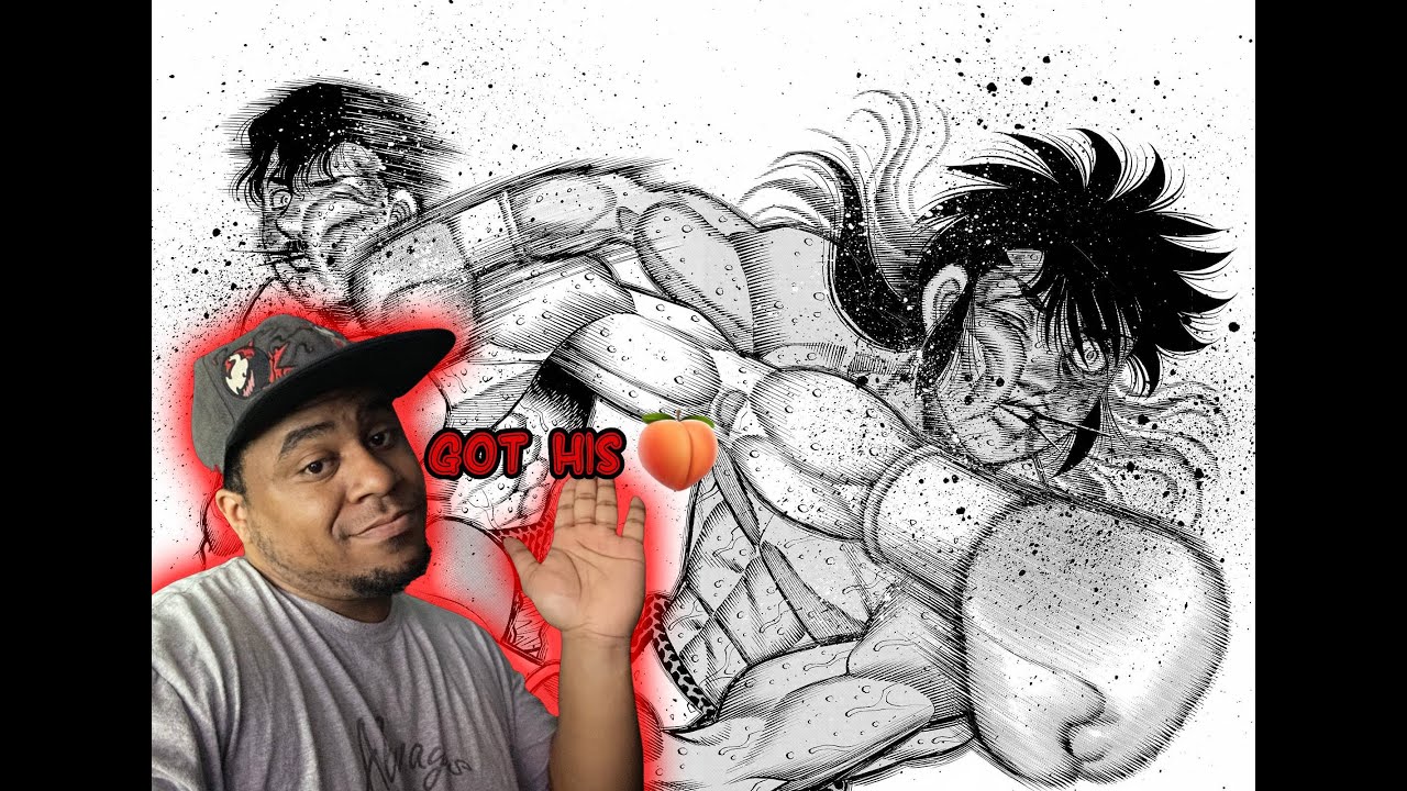 Rocked his 🍑 with that cross! [Hajime no Ippo Ch.1407] - YouTube
