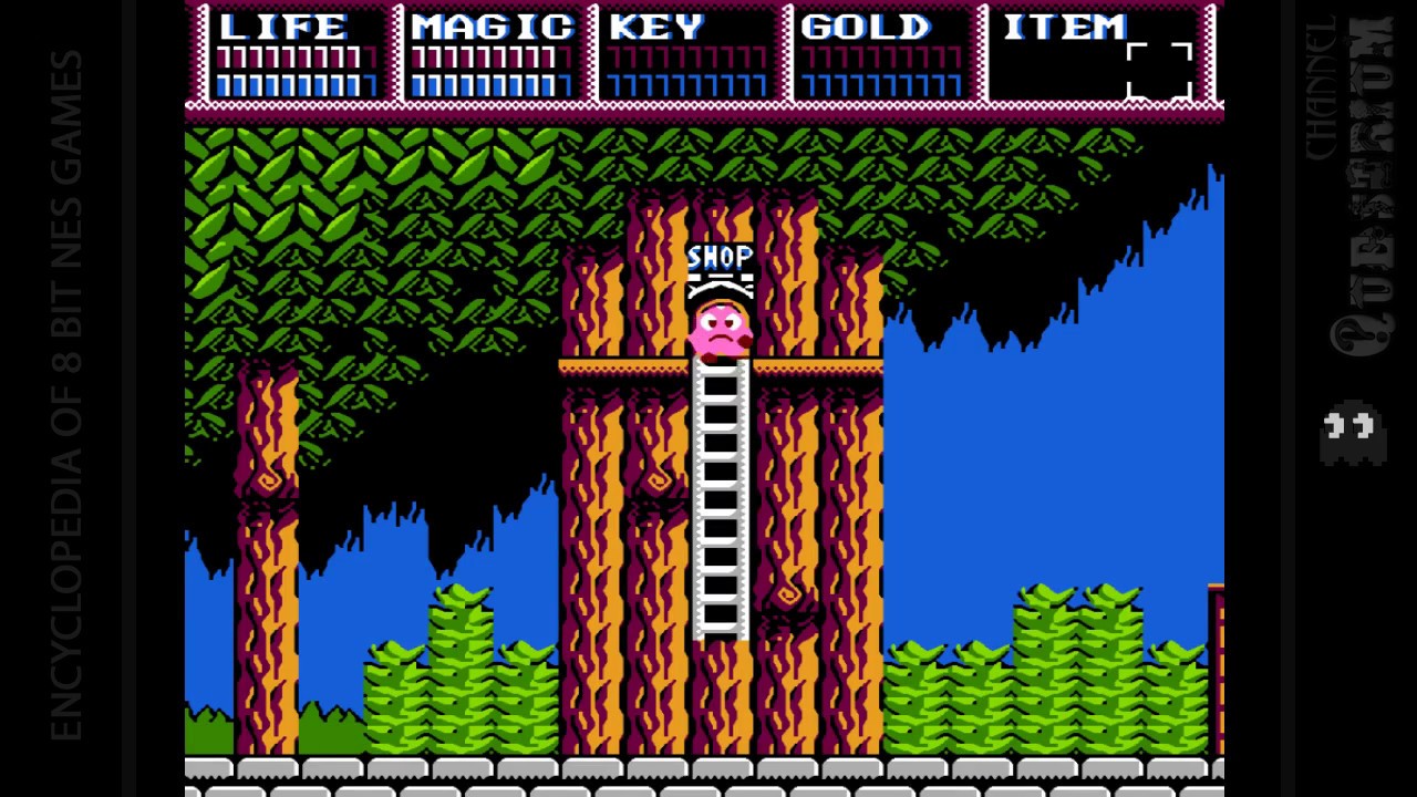 Dragon Slayer IV - 8 bit game - YouTube