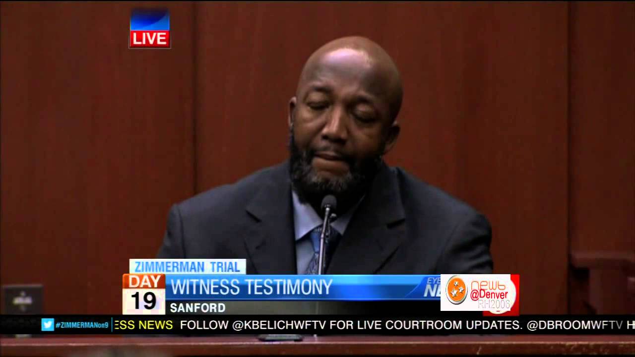 HD - Trayvon Martin Father, Tracy Martin, Testifies At George Zimmerman ...