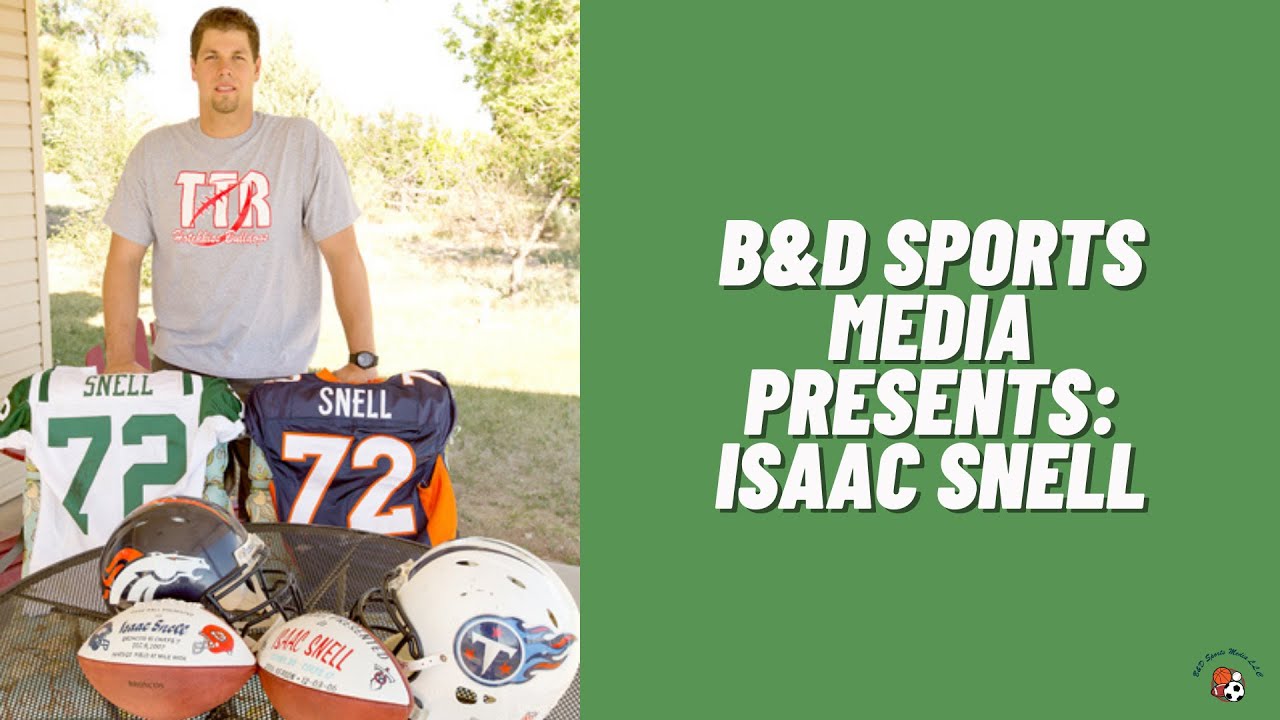 "WHAT WAS YOUR FAVORITE MEMORY FROM COLLEGE?"~NFL PRO ISAAC SNELL #S1 # ...