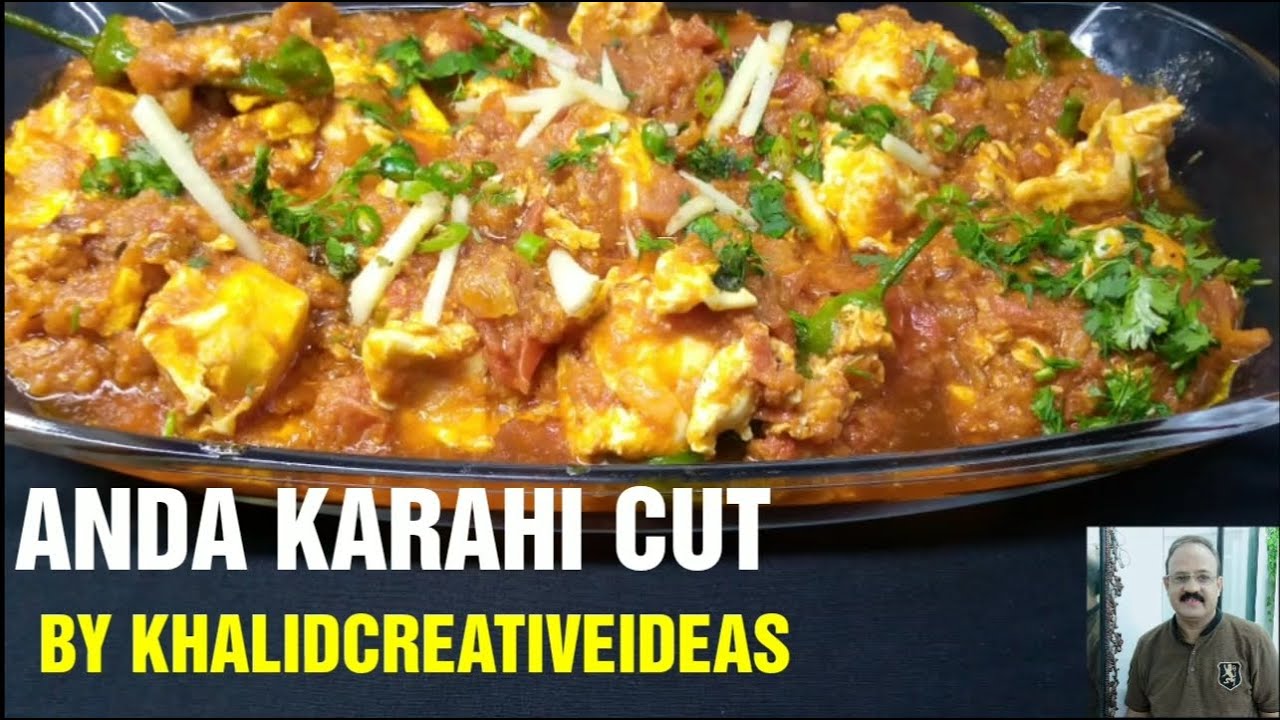 ANDA KARAHI — HOW TO MAKE ANDA KARAHI CUT BY KHALIDCREATIVEIDEAS - YouTube