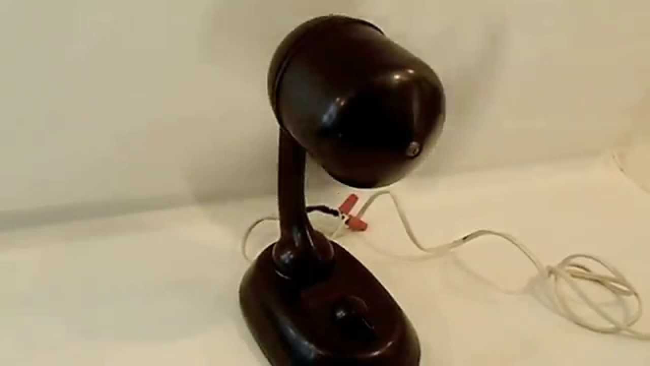 WorkingArt Deco Singer Ribbonaire Bakelite Fan - YouTube