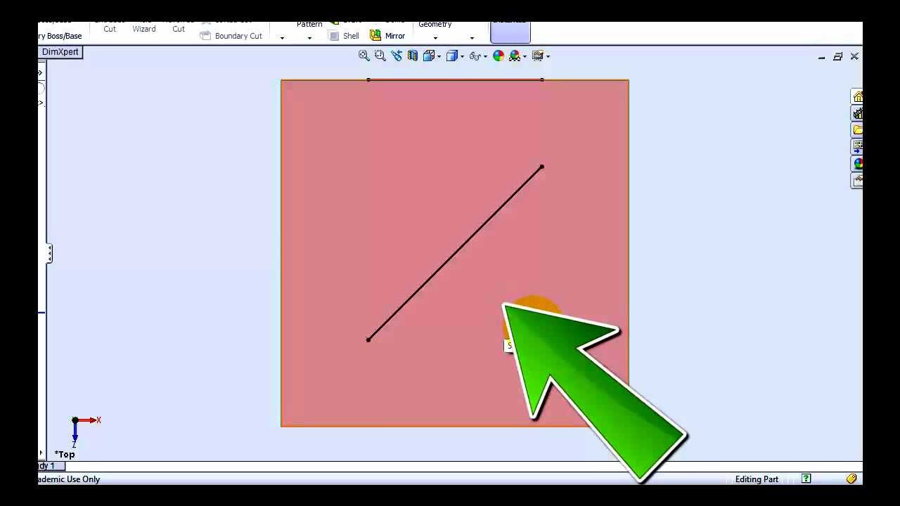 Find the true length of a line - YouTube