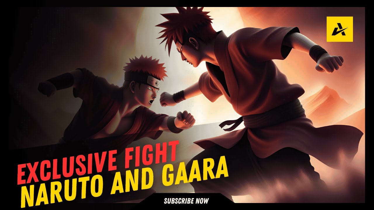 Naruto Takes On The STRONGEST Gaara Fight EVER - YouTube