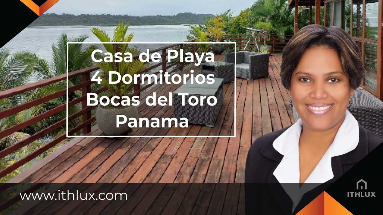 ITH1324 CASA DE PLAYA -ISLA SOLARTE Las mejores vistas de Bocas del ...