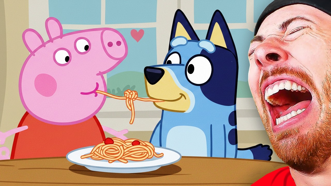 5 Hours Funniest BLUEY & Peppa Pig Animations (You Will Laugh) - YouTube
