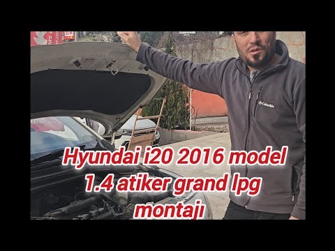 hyundai i20 1.4 atiker grand lpg montajı 🛠#idrisusta #fyp #viral #car