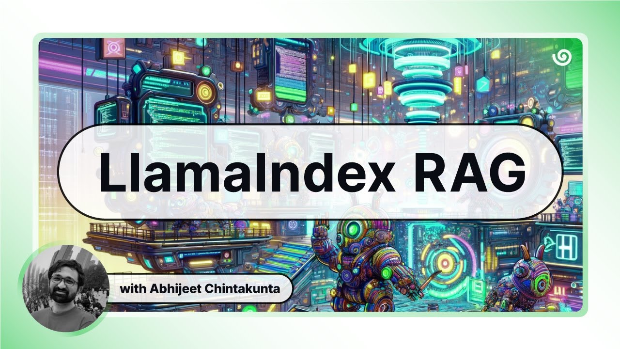 Unify Project Demo - LlamaIndex RAG Playground - YouTube