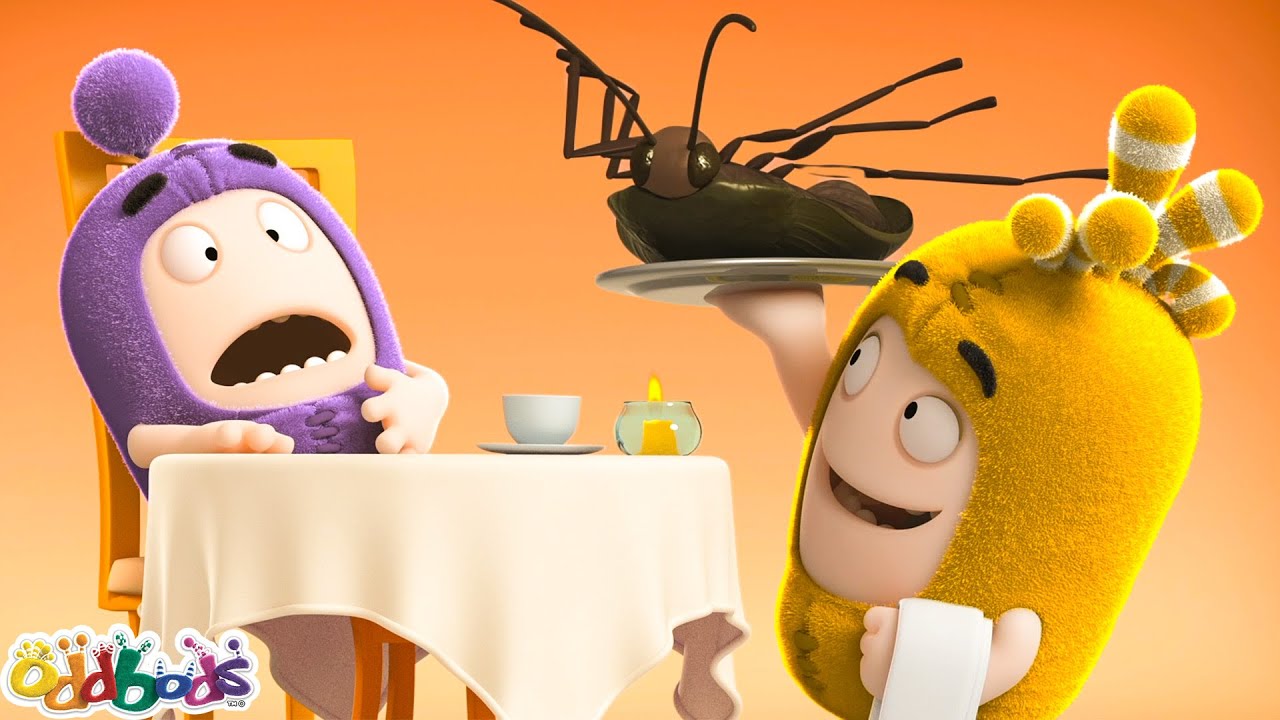 There's A Bug In My Soup | Oddbods - Food Adventures | Cartoons for ...