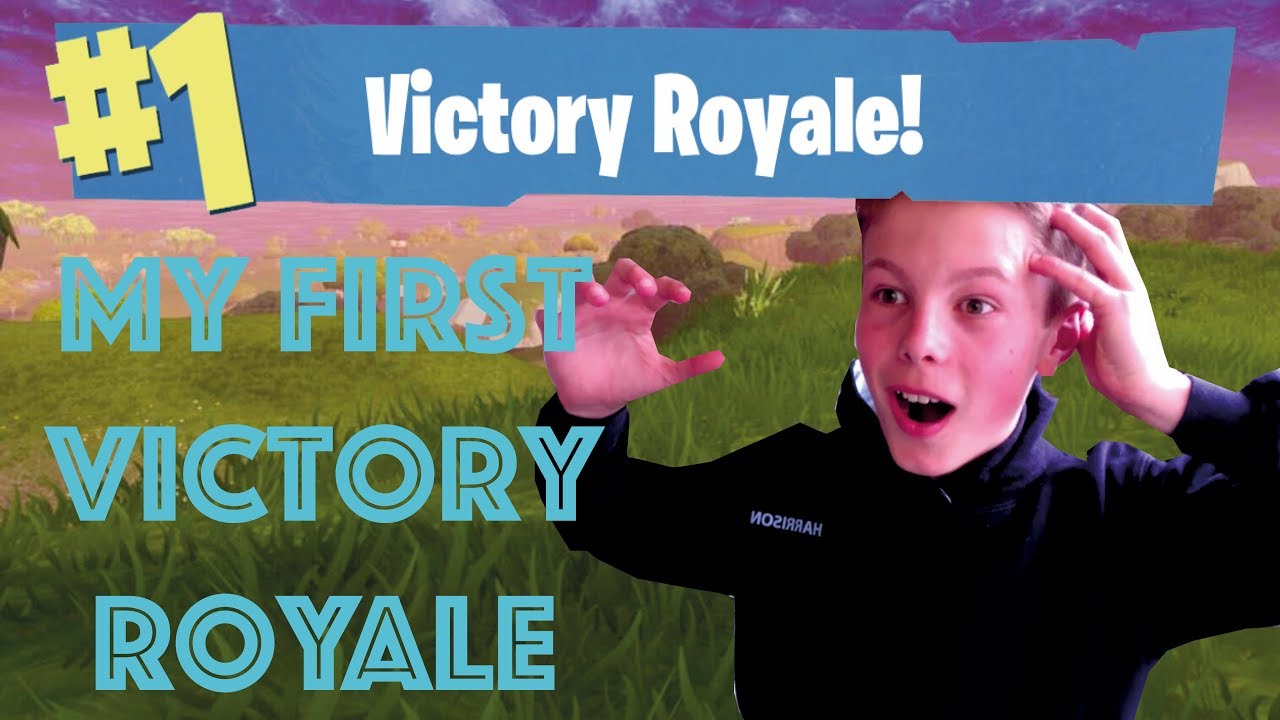 MY FIRST EVER VICTORY ROYALE!!!!! | Fortnite Battle Royale - YouTube