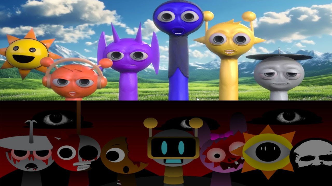 Incredibox Sprunki 3D Edition - Freaky Song (Mod) VS “Fun Time ...