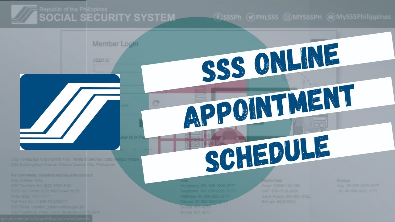 How to Schedule an Appointment to SSS Branches Using the SSS Website ...