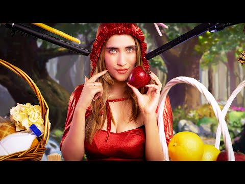 CAPERUCITA ROJA prueba ASMR por primera vez. Fábulas para dormir | ASMR Español | Asmr with Sasha
