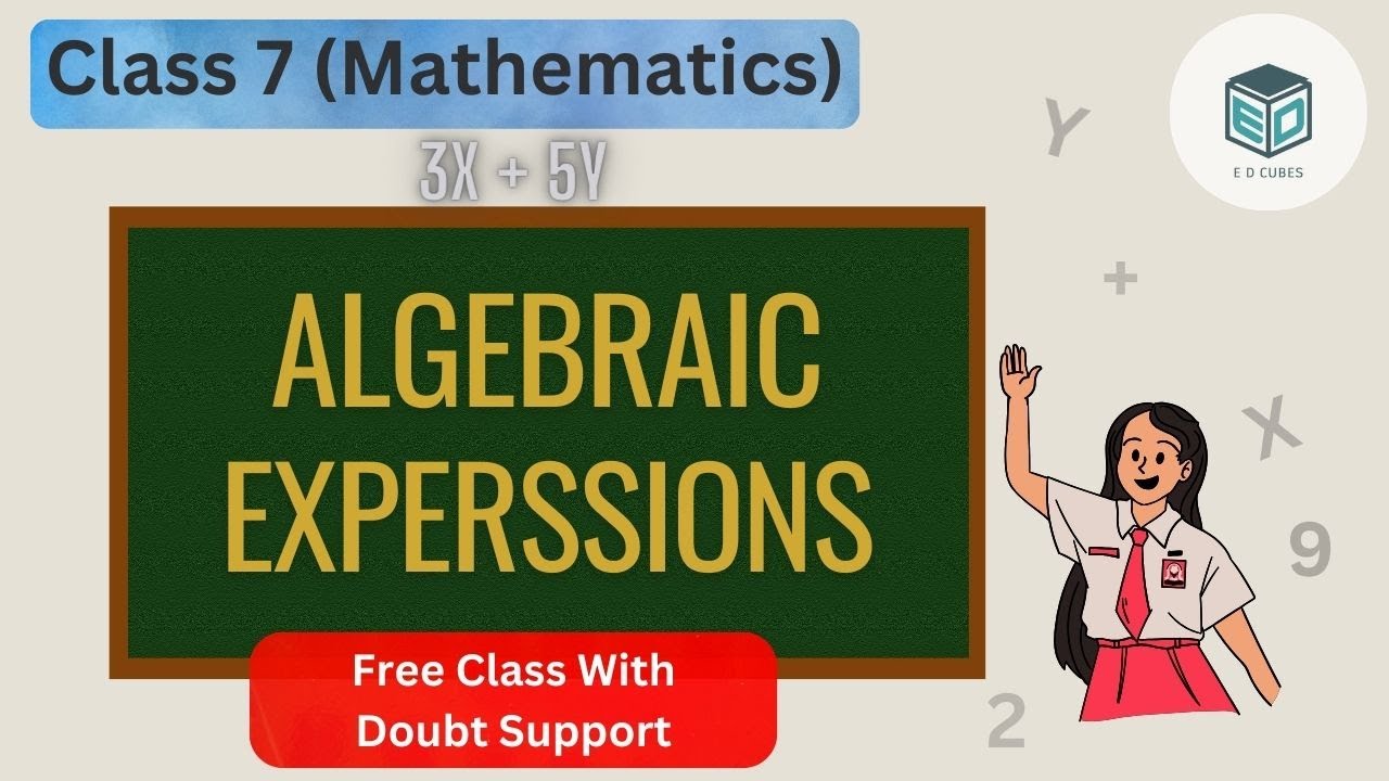 Algebraic Expressions | Class 7 | Maths| CBSE | ICSE | FREE Class With ...