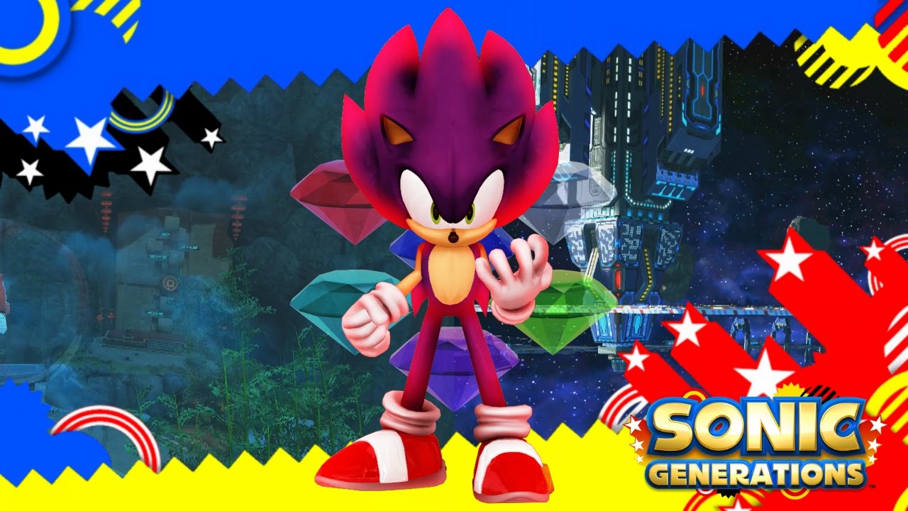 Sonic Generations PC- Dragon Road Night Act 1/ Shadow Rival Battle ...