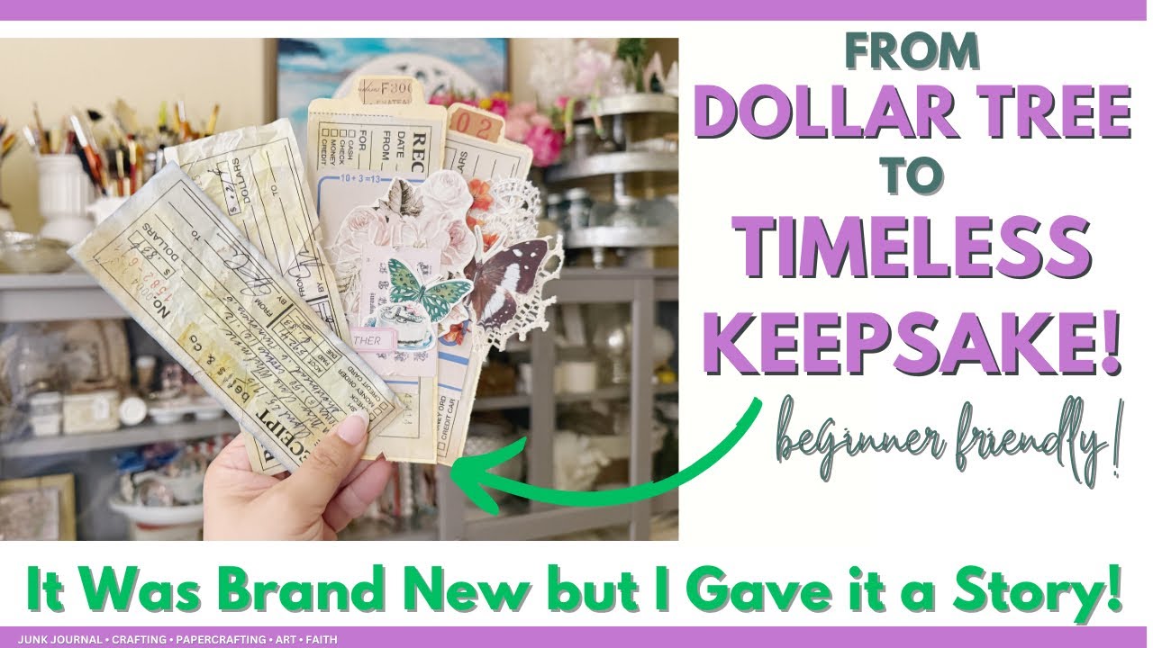 How to Make Dollar Tree Supplies Look 100 Years Old #dollartreecrafts ...