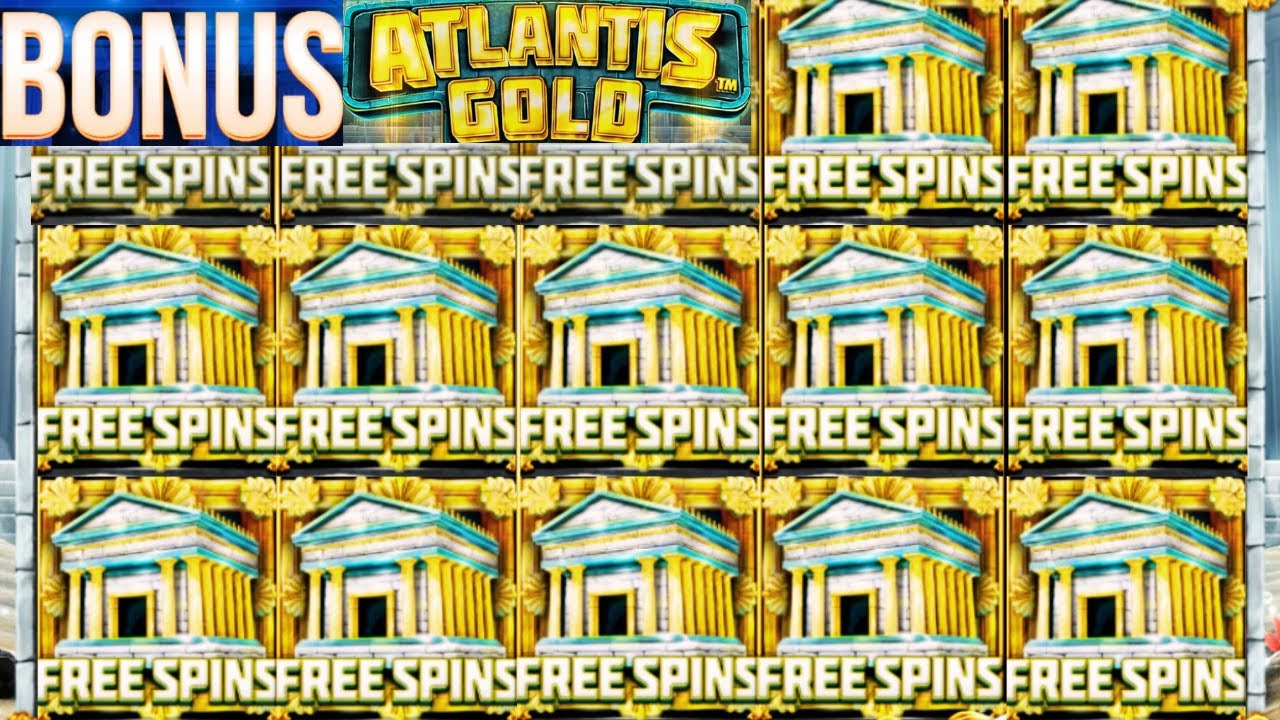 BIG WIN on Atlantis Gold Slot Synot Casino Hit! - YouTube