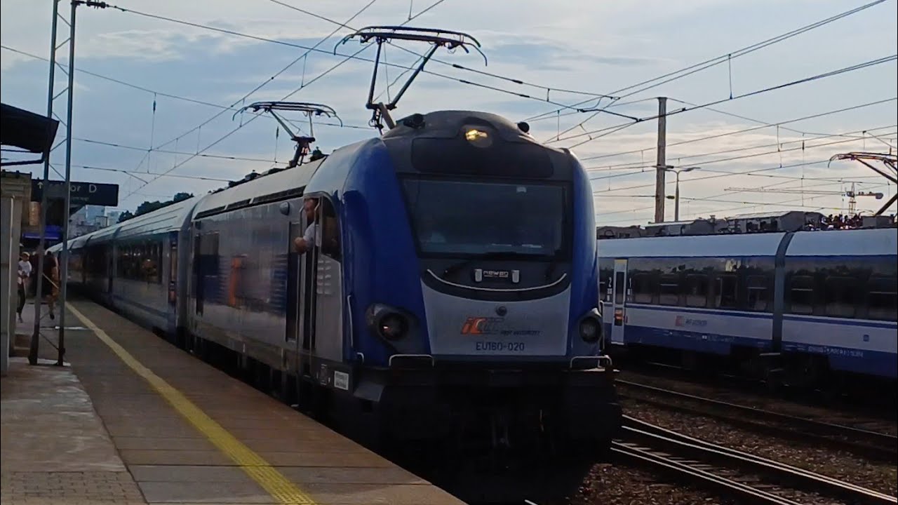 IC KIEV-EXPRESS 12010 EU160-020 PKP ICC INTERCITY - YouTube