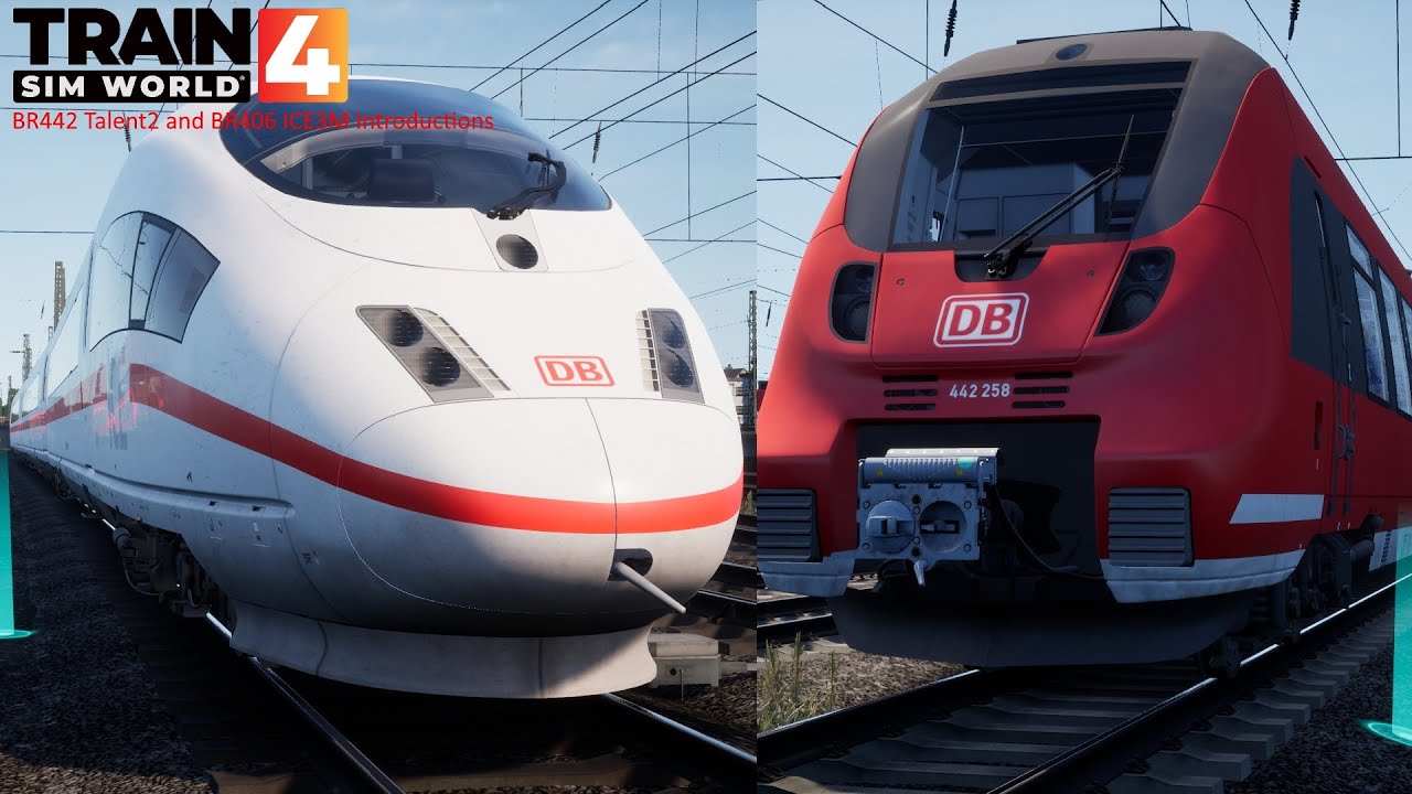 BR442 Talent2 and BR406 ICE3M Introductions - Schnellfahrstrecke Köln ...