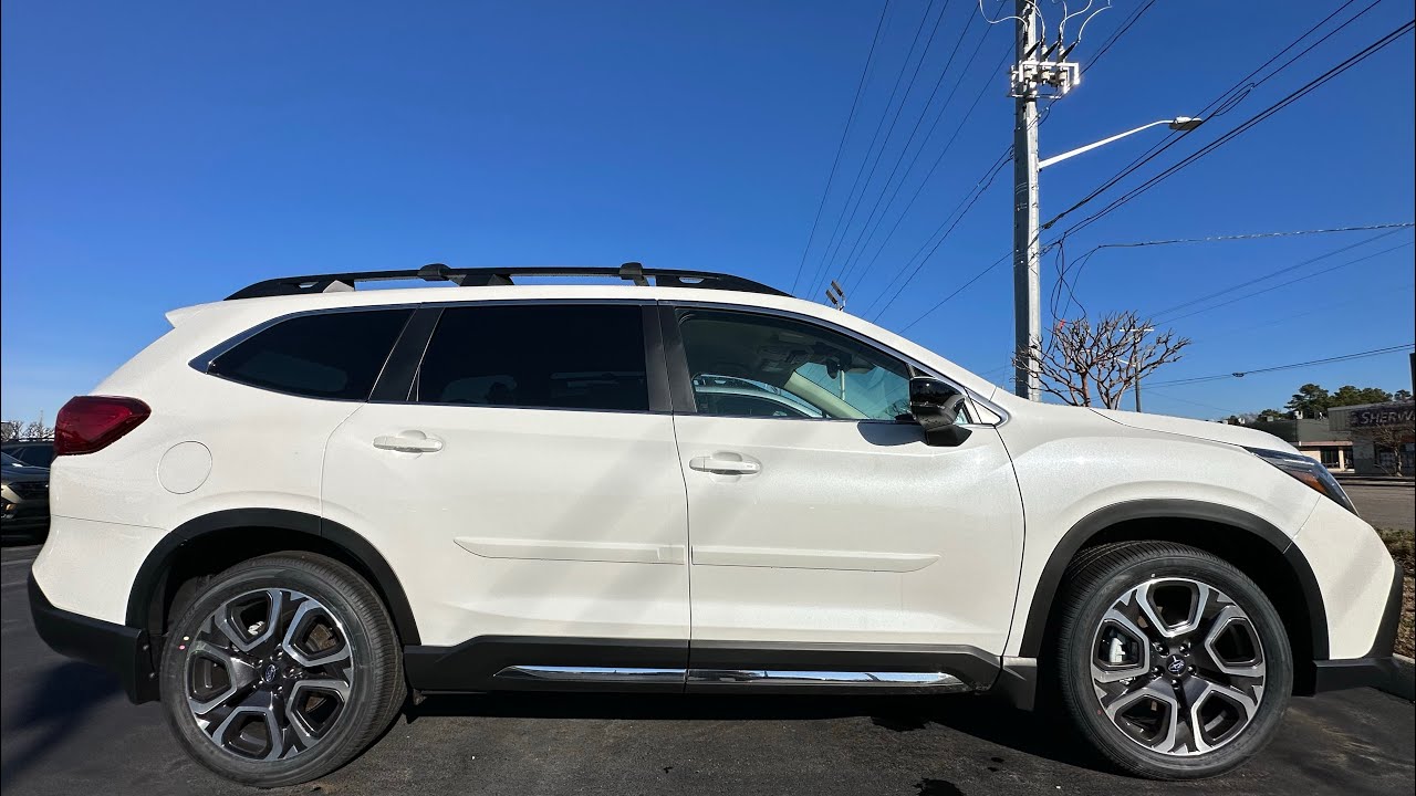 2024 Subaru Ascent Limited Crystal White Pearl - YouTube