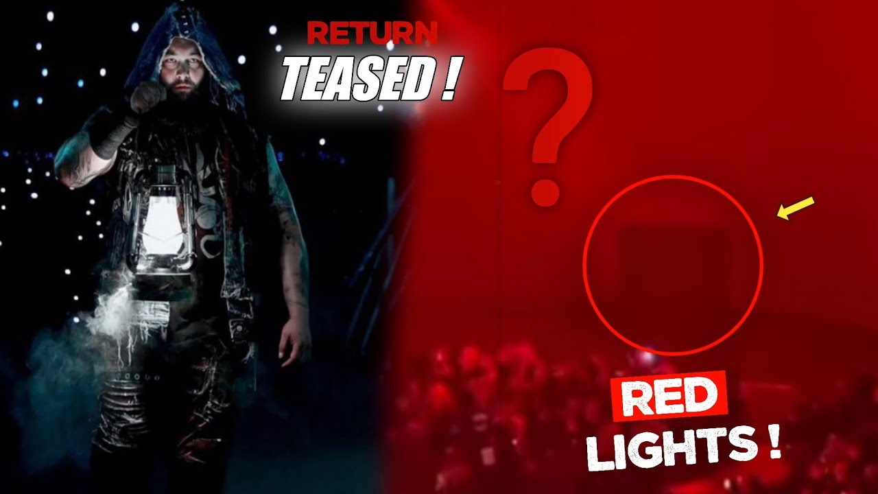 WHAT ! RED LIGHTS On SMACKDOWN 😳STRANGE Video LEAKED | The Fiend RETURN ...