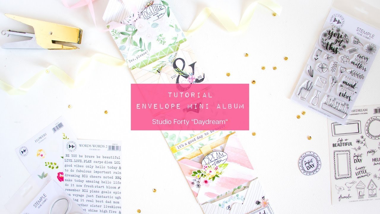 Envelope Mini Album Tutorial