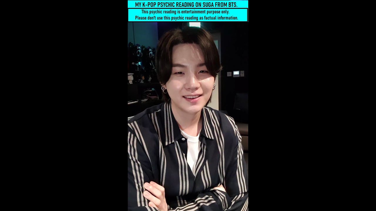 MY K-POP PSYCHIC READING ON SUGA FROM BTS - YouTube