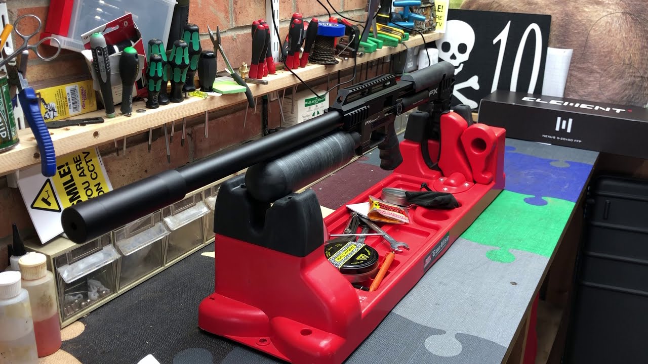 Scope setup on the FX Impact MkII Bronze - YouTube