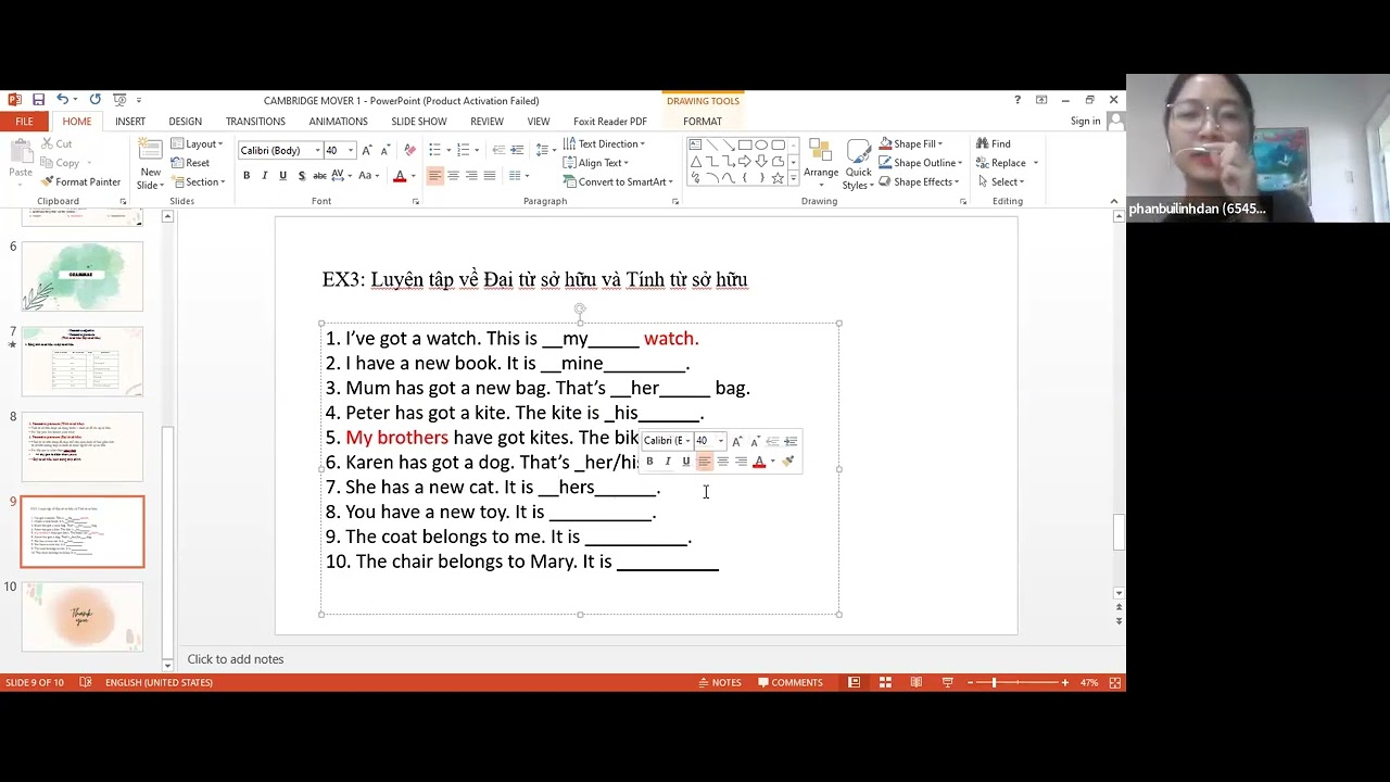 Class 6A2 Lesson 18 - YouTube