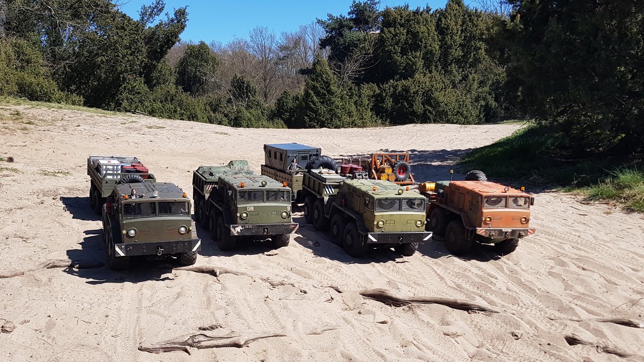 Cross RC MAZ 537: Relax while watching the second video - BC 8 with ...