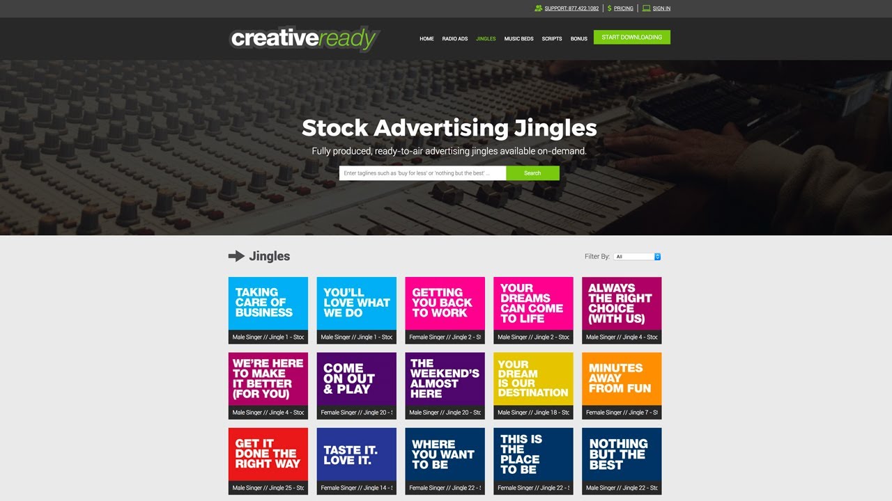 How To Customize Our Stock Advertising Jingles (part 2) - CreativeReady ...
