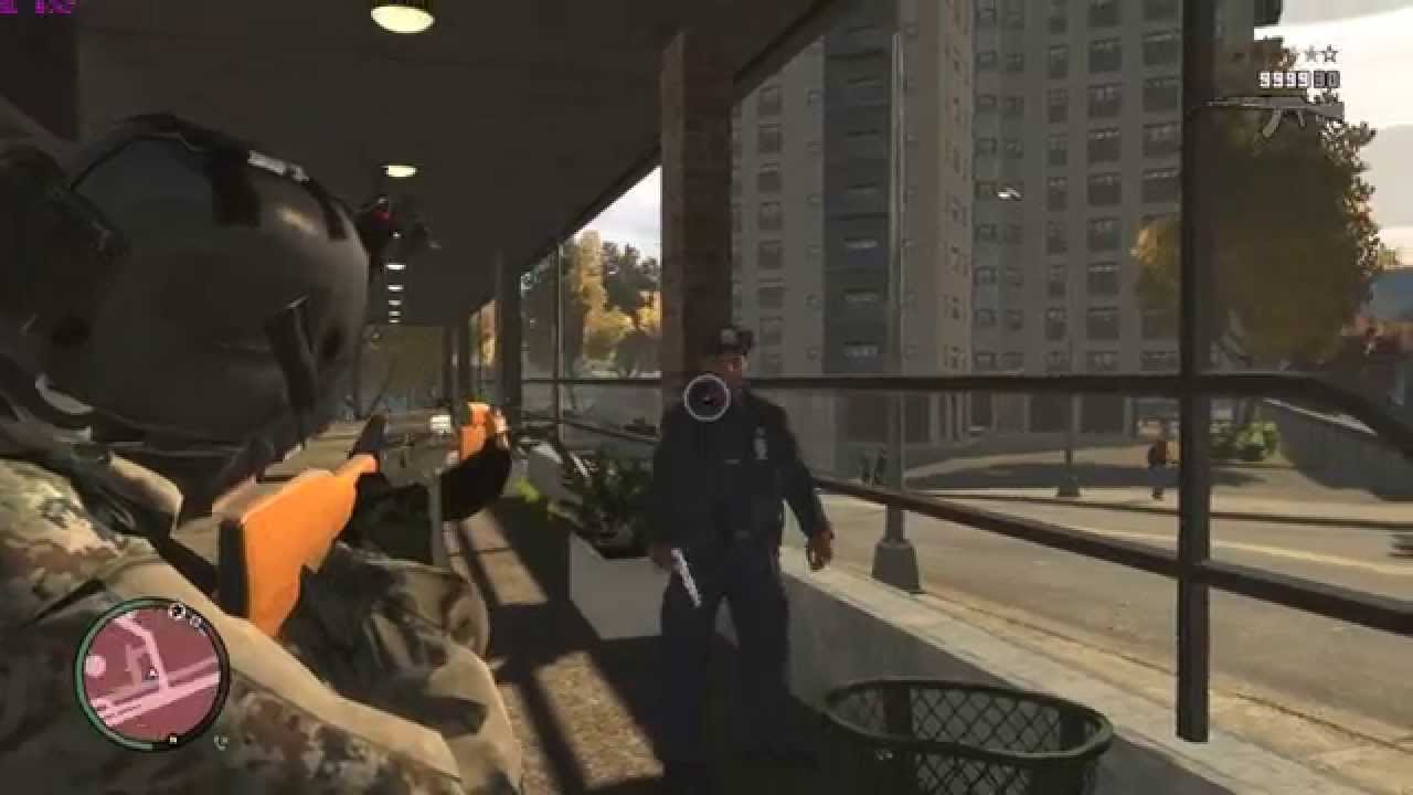 GTA 4 IV AK-47 MOD - YouTube