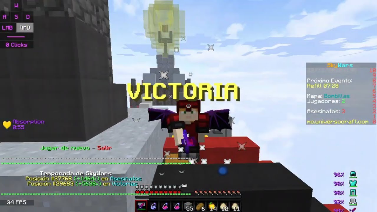 SKYWARS FULL RUSH - YouTube